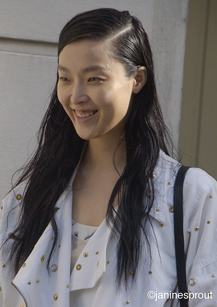 Fashion Week Runway Trend: the exaggerated side part – a photographic ...